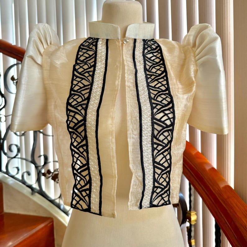 Kendra Modern Filipiniana Bolero / Mestiza Sleeves | Made in ...