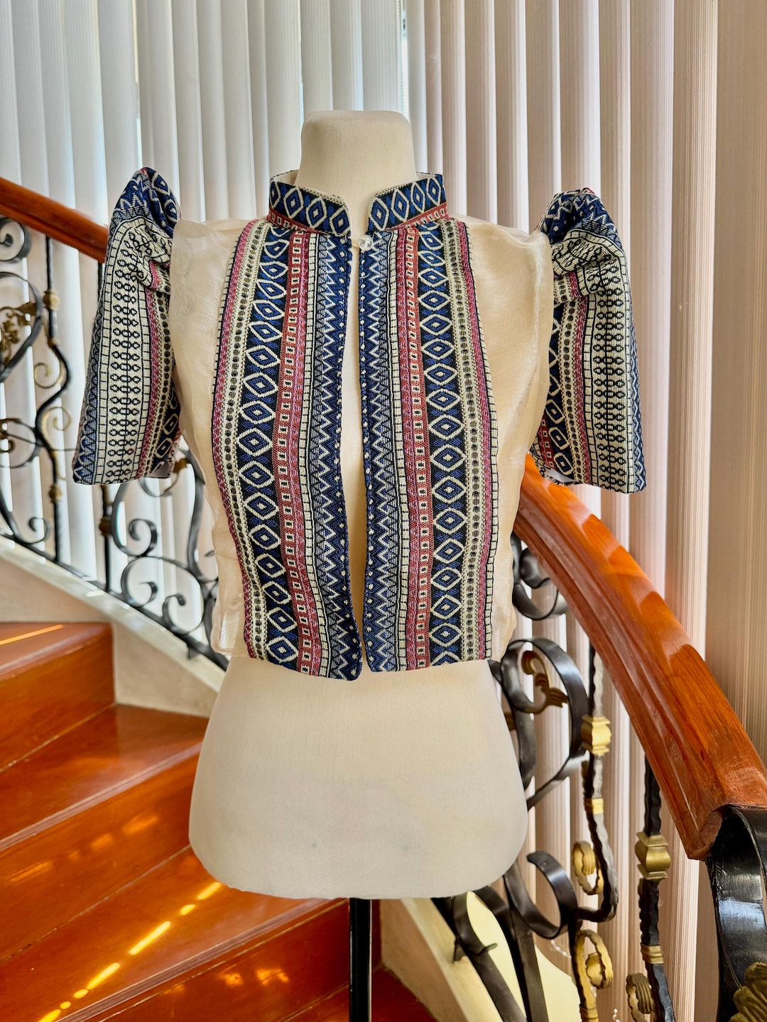 Native Filipiniana Mestiza Bolero/ Etnic Blazer | Made in Philippines ...