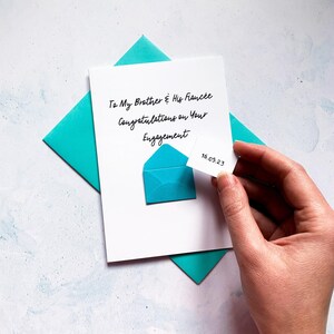 To My Brother Congratulations Card, Engagement Card, Congratulations on ...