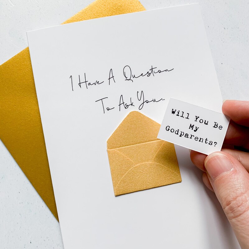 Godparents Proposal - Etsy