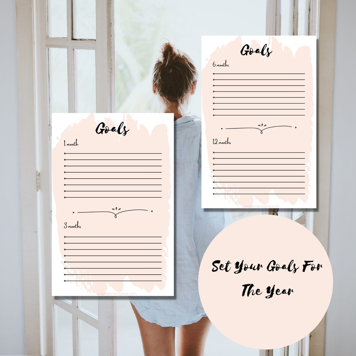 Morning Routine Digital Download Downloadable PDF Daily Routine Journal ...