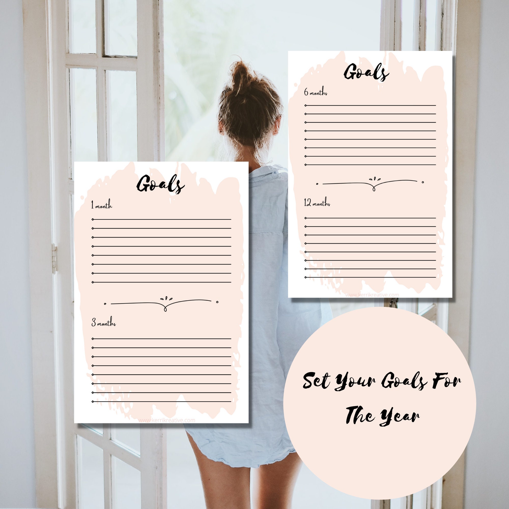 Morning Routine Digital Download Downloadable PDF Daily Routine Journal ...