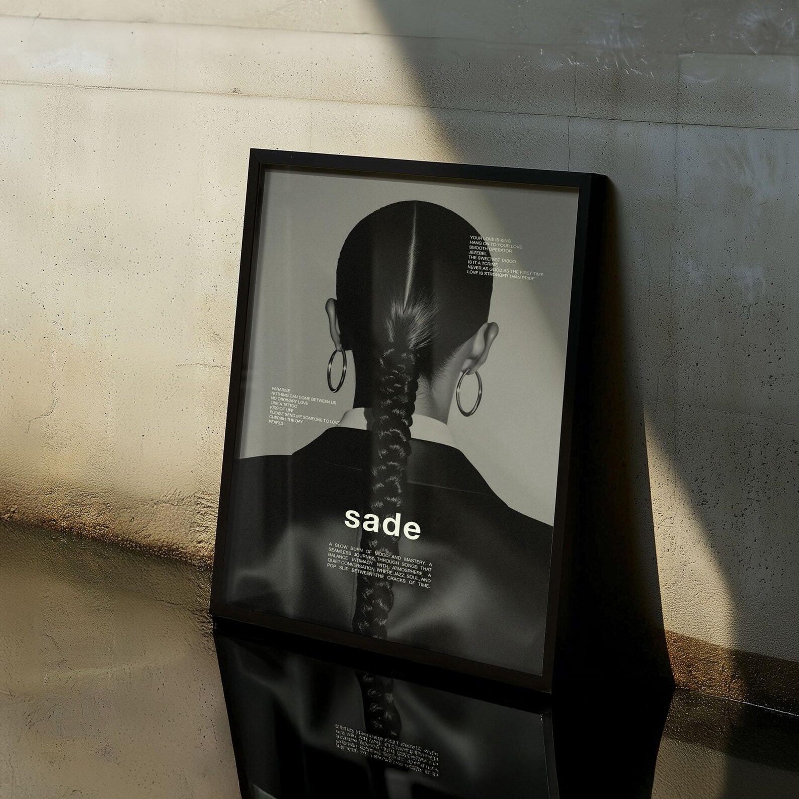 Sade Poster, Smooth Operator Print, 90s Soul and Jazz Wall Art, the ...