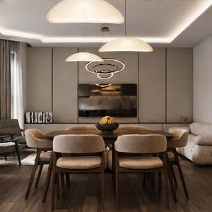 Custom Living Room or Kitchen Design, Personalized 3D Renderings ...