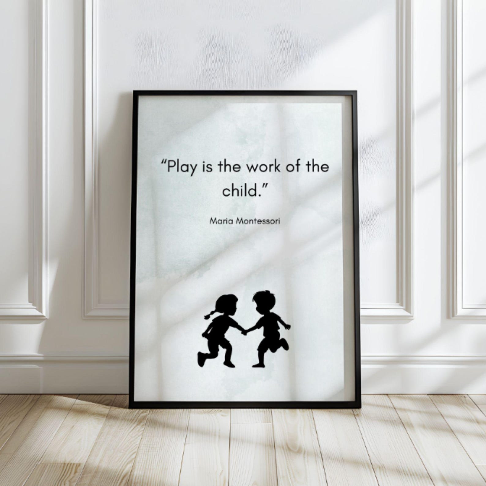 Montessori Quote Wall Art – Educational Nursery Printables for Playroom ...