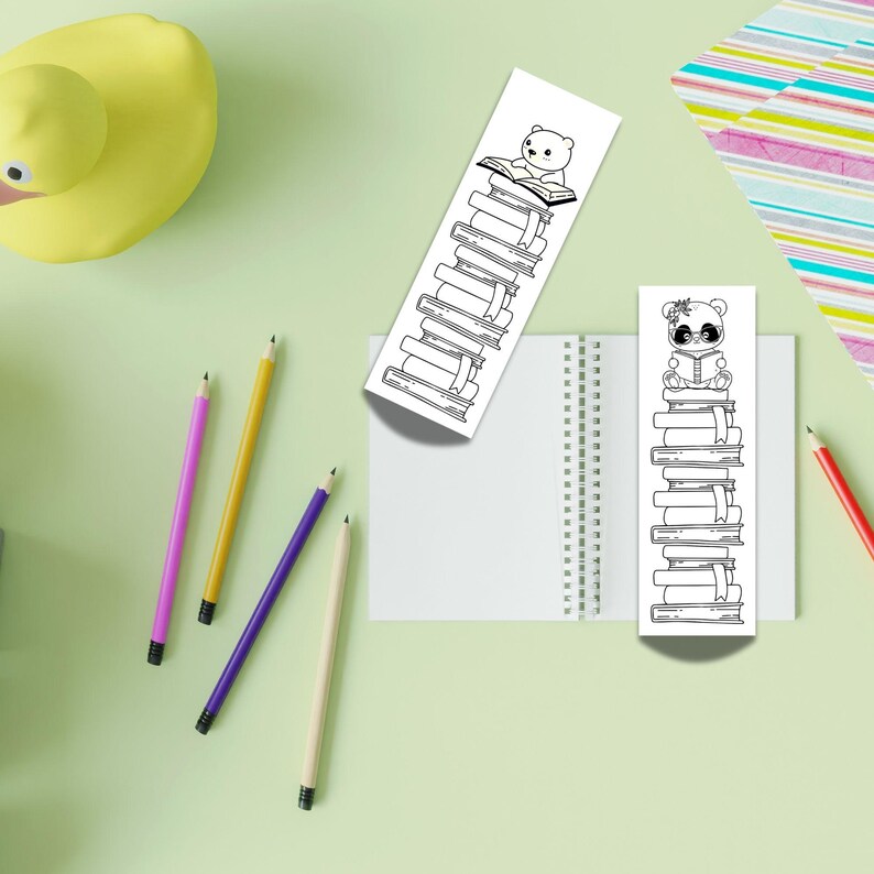 Printable Animal Bookmarks for Kids | Classroom Rewards PDF - Etsy