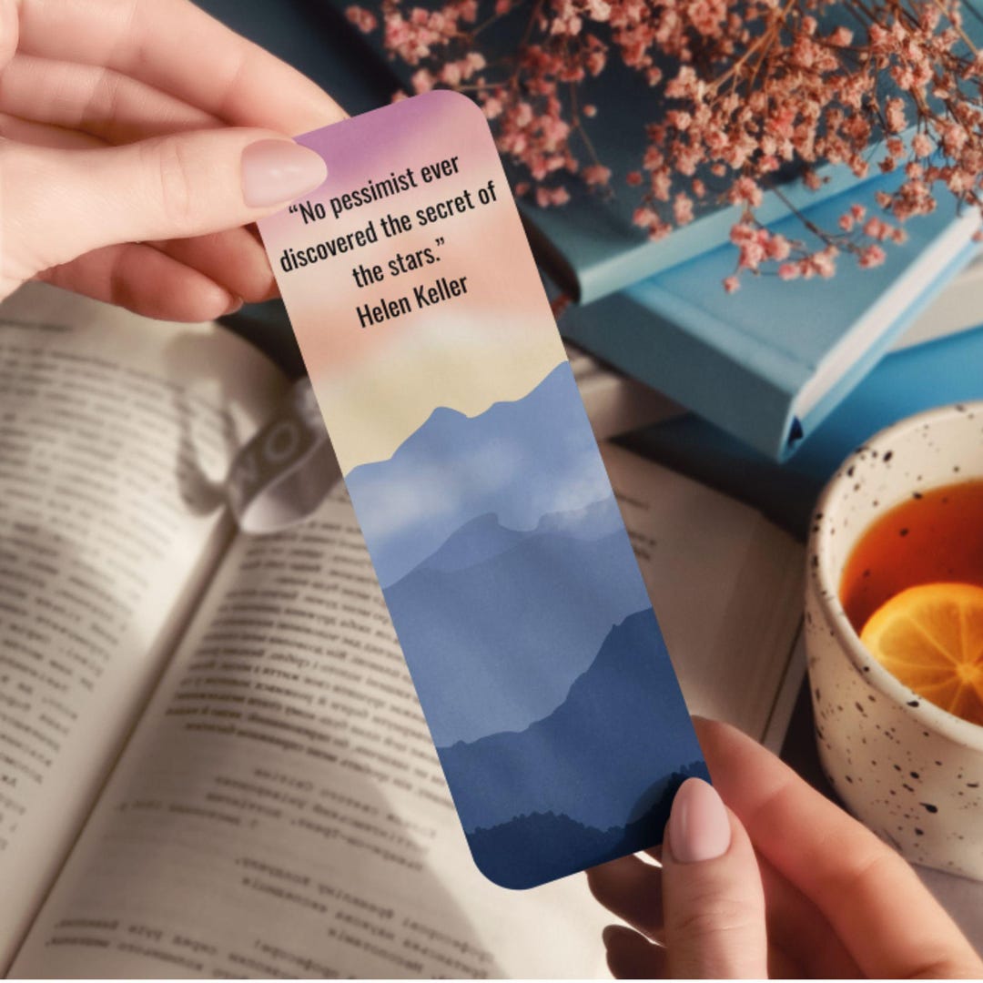 Printable Inspirational Bookmarks – Helen Keller Quotes (10 Pack ...