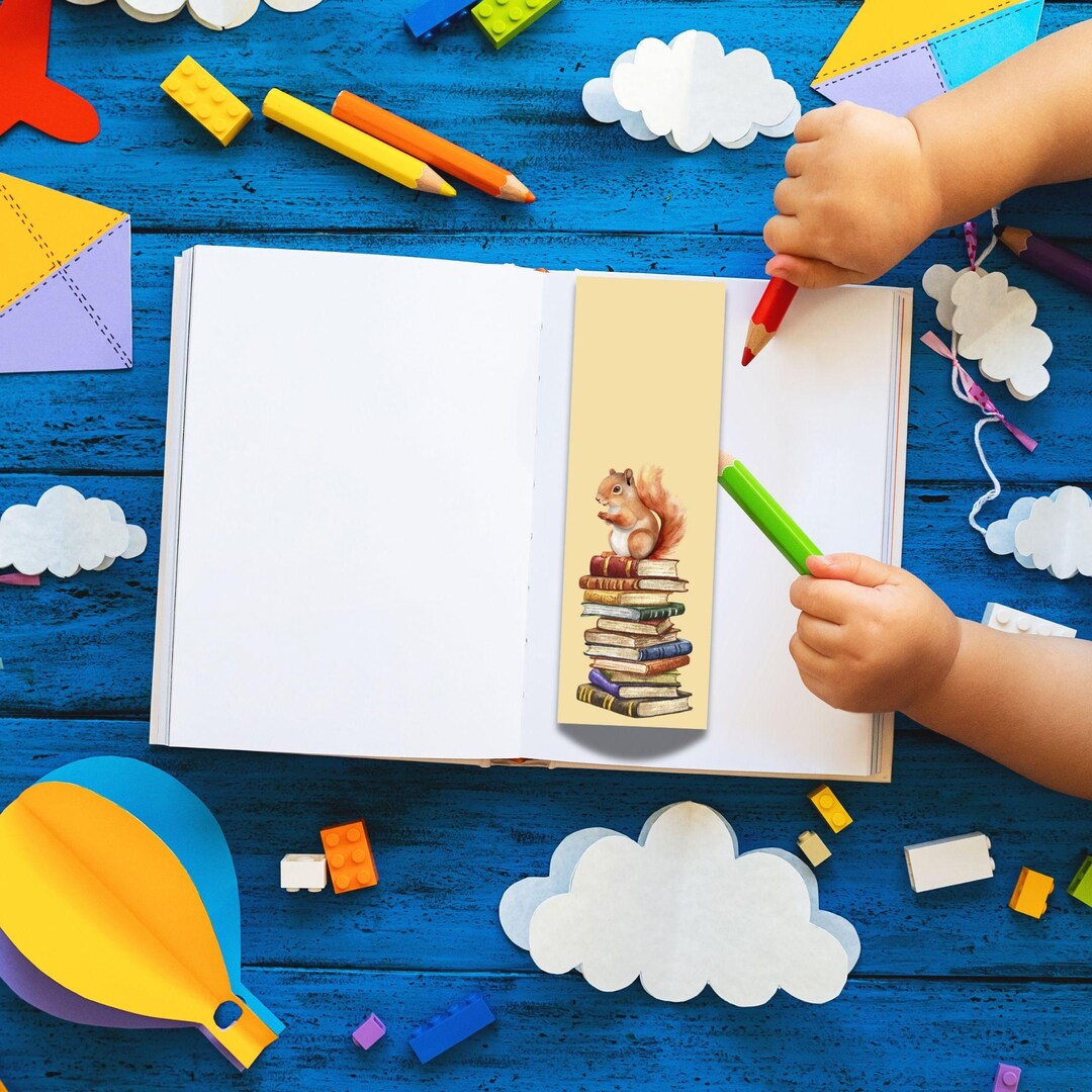 Fun Printable Bookmarks for Kids – 24 Cute Animal Reading Gifts ...