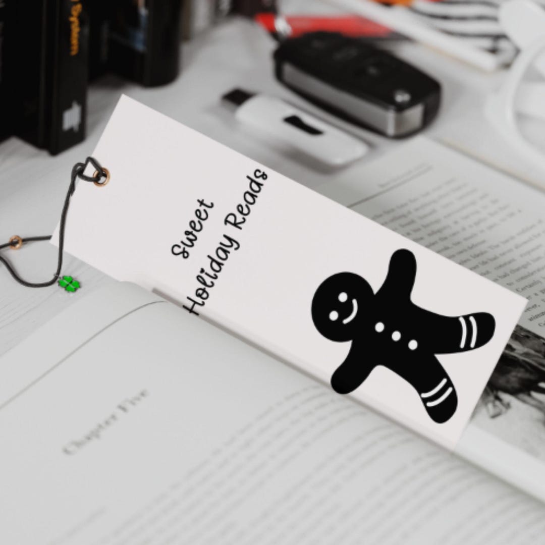 Printable Christmas Bookmarks Set (10 PCS) – Cozy Holiday Reading Gift ...