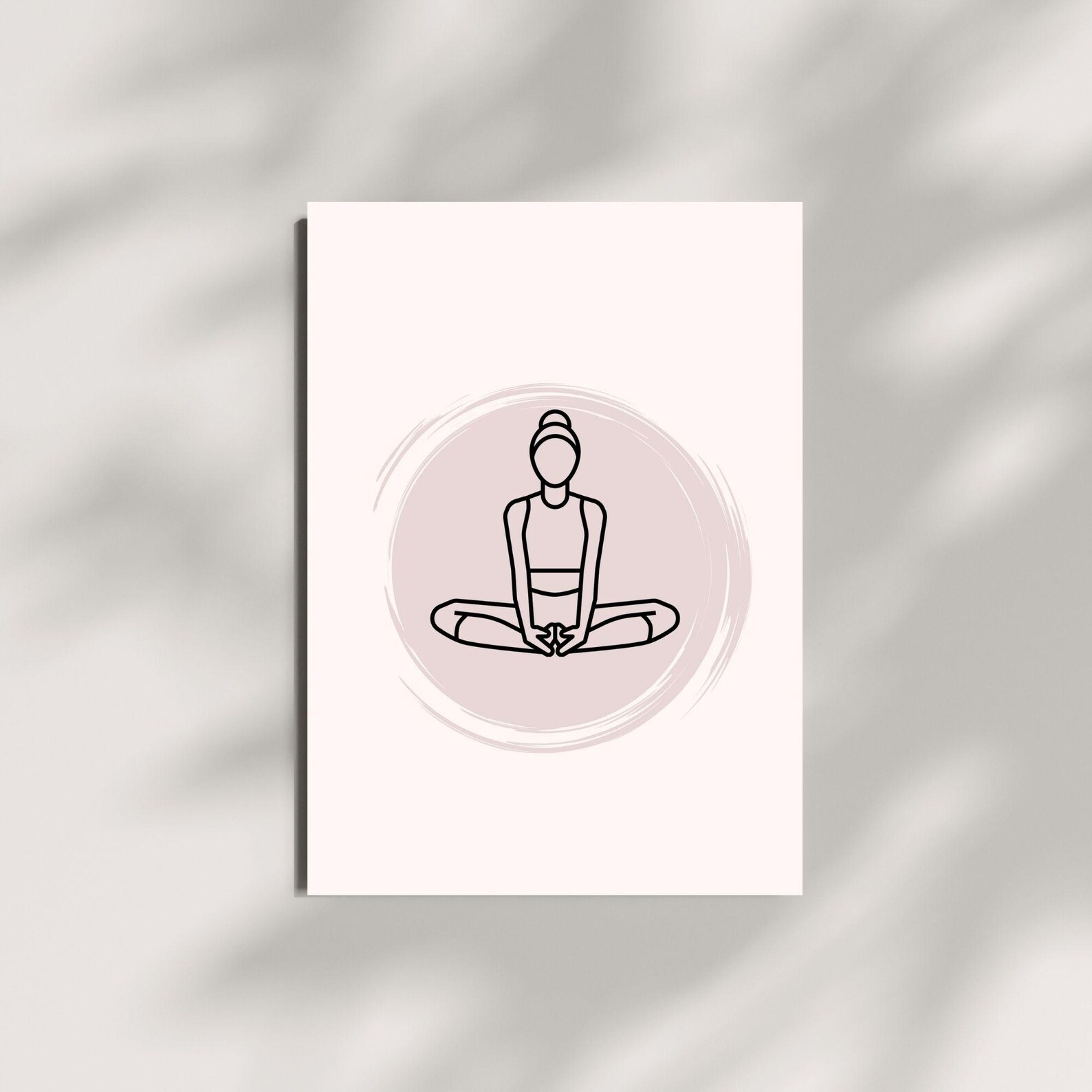 Pilates Printable Wall Art 6 Piece Wall Art Pilates Line Art Set Health ...