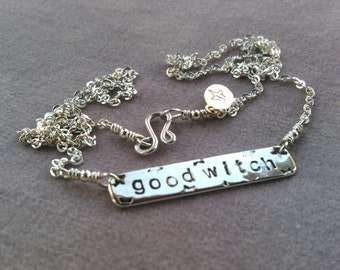 Good Witch Necklace - Etsy