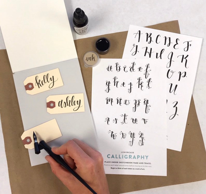 DIY Calligraphy Starter Kit Premium Craft Kit for Adults - Etsy