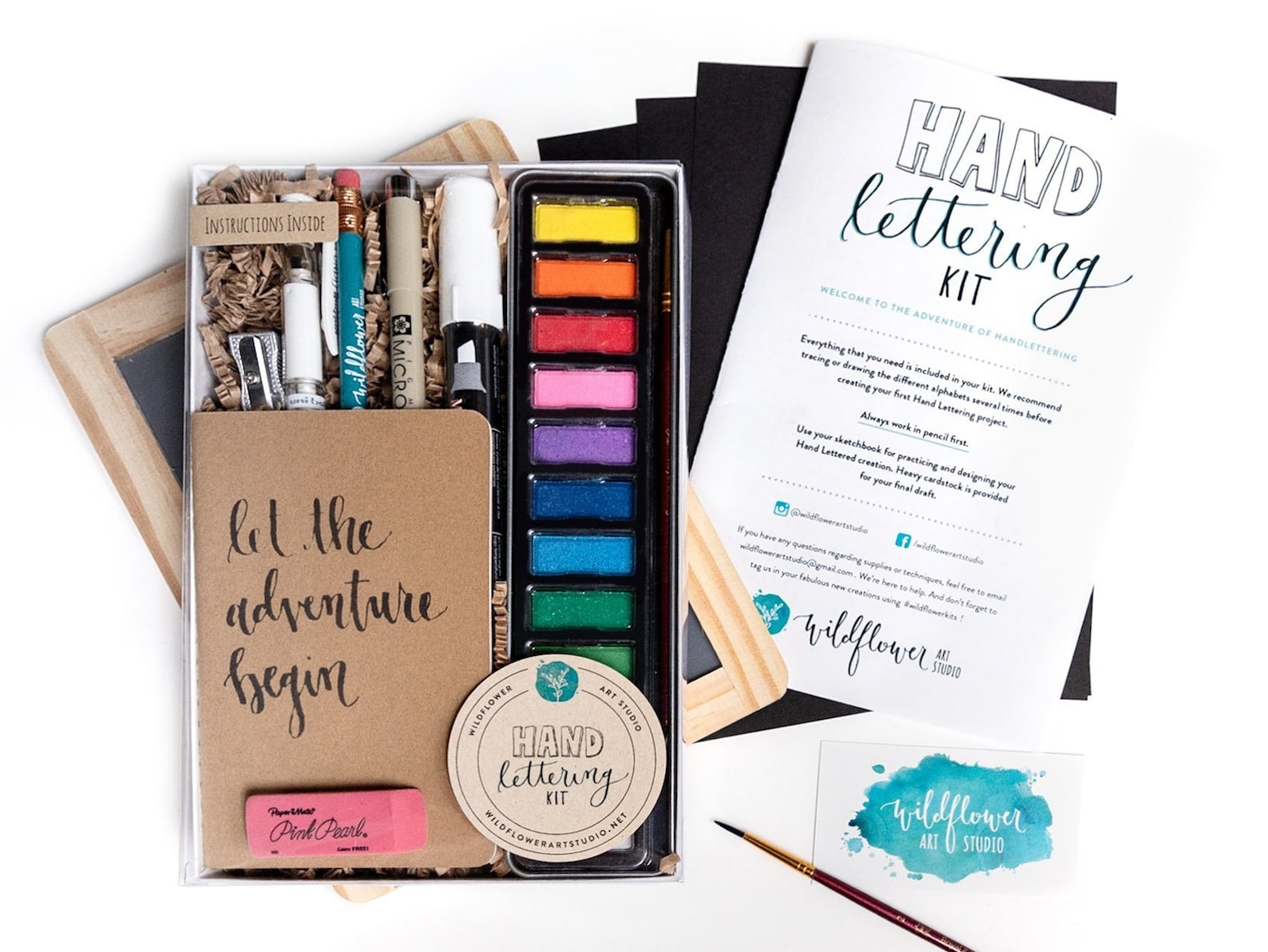 DIY Hand Lettering Kit Premium Craft Kit for Adults Art - Etsy