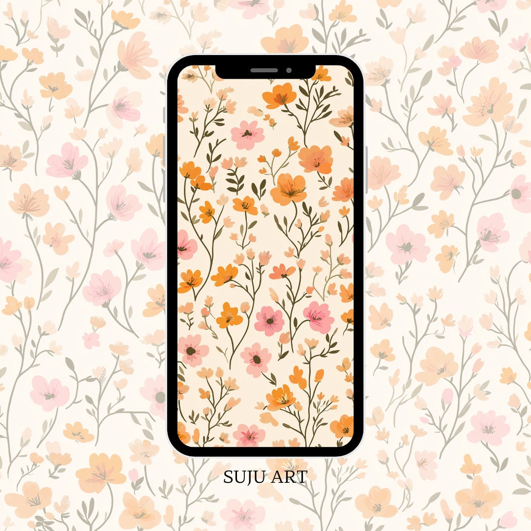 Flowers Phone Background | Aesthetic Phone Lock Screen | iPhone ...
