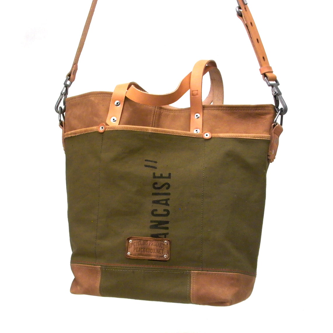 Army Canvas Tote Bag Crossbody Tote Unisex Canvas Bag - Etsy
