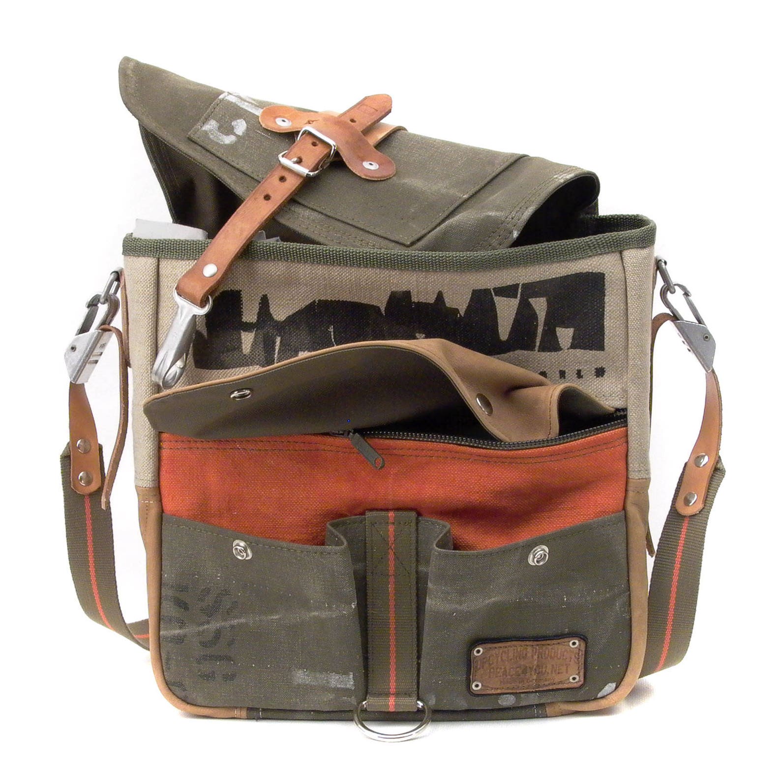 Army Canvas Messenger Bagnavy Kitbaggerman Army - Etsy
