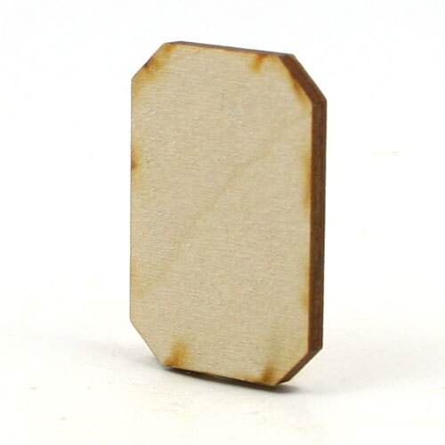 Unfinished Wood Octagon 1-1/2 Inches Tall by 1 Inch Wide and - Etsy