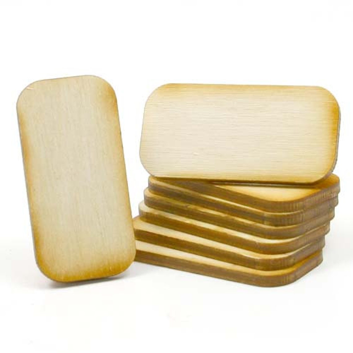 Unfinished Wood Rectangle 2 Inches Tall by 1 Inch Wide and - Etsy