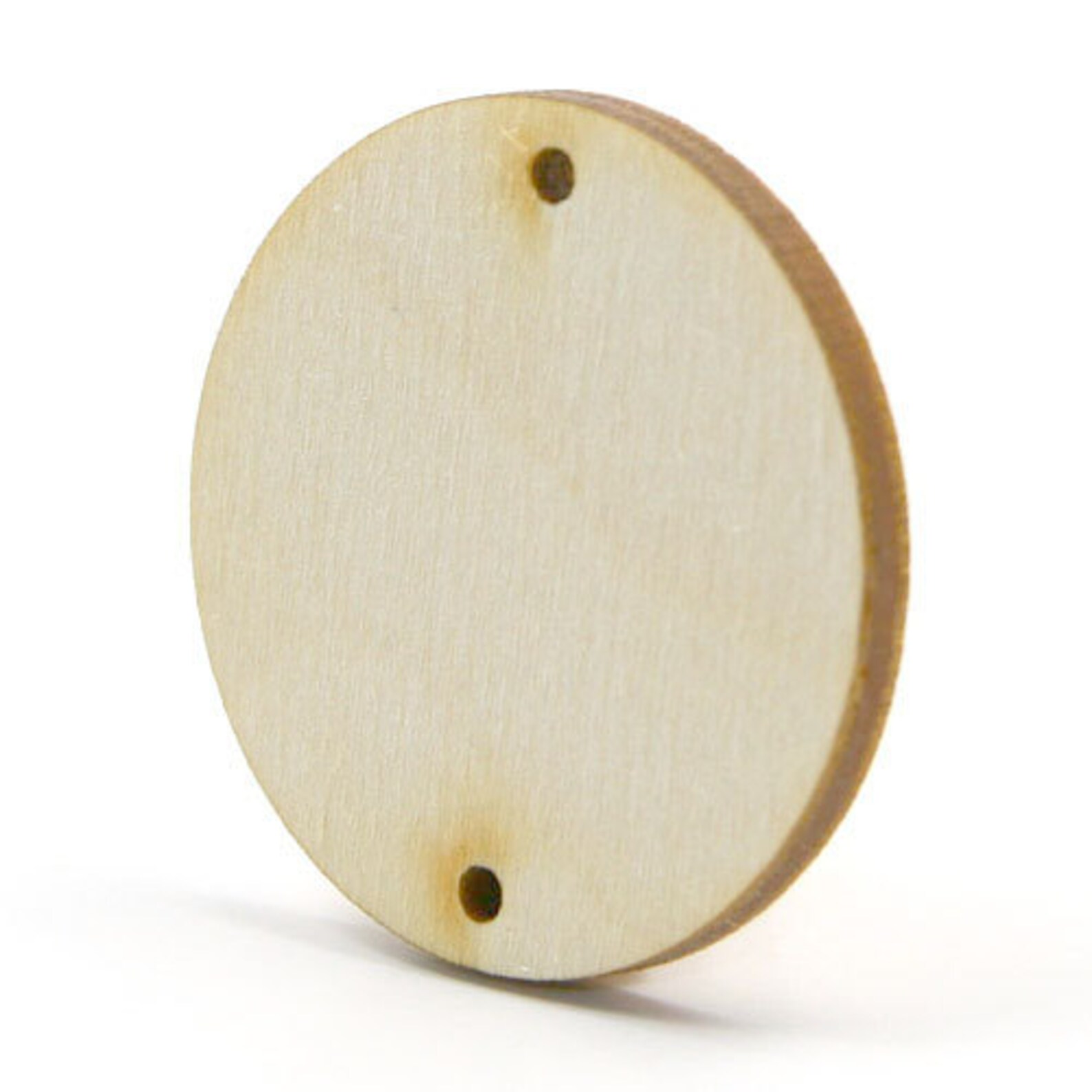 Unfinished Wood Circle Cutout 1-1/4 inches in diameter and | Etsy