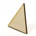 Unfinished Wood Triangle With Pointed Corners - 1 Inch by 1 Inch and 1/ ...