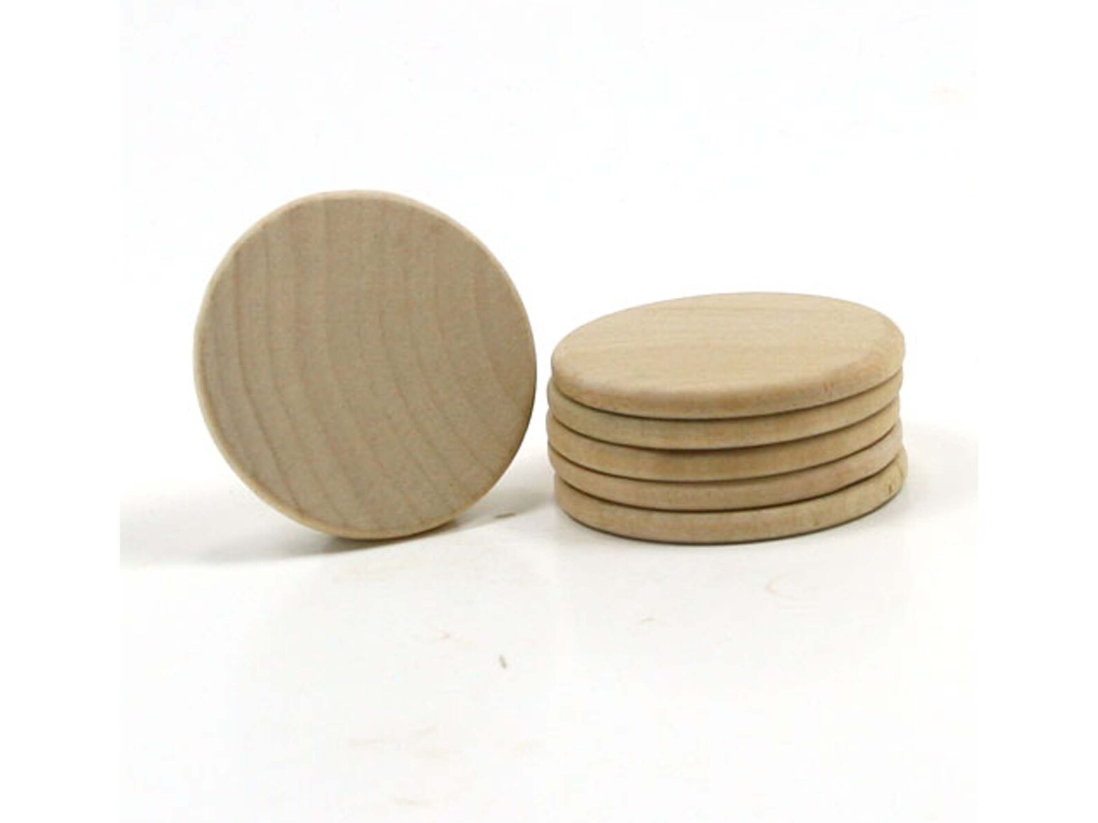 Unfinished Wood Round Circle Disk 1 Inch in Diameter and 1/8 - Etsy