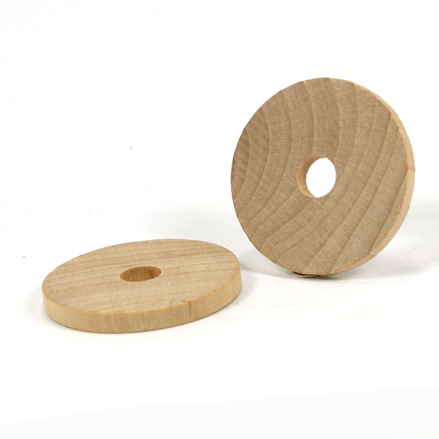 Unfinished Wood Washer Round 1-3/4 in diameter and 3/16 | Etsy