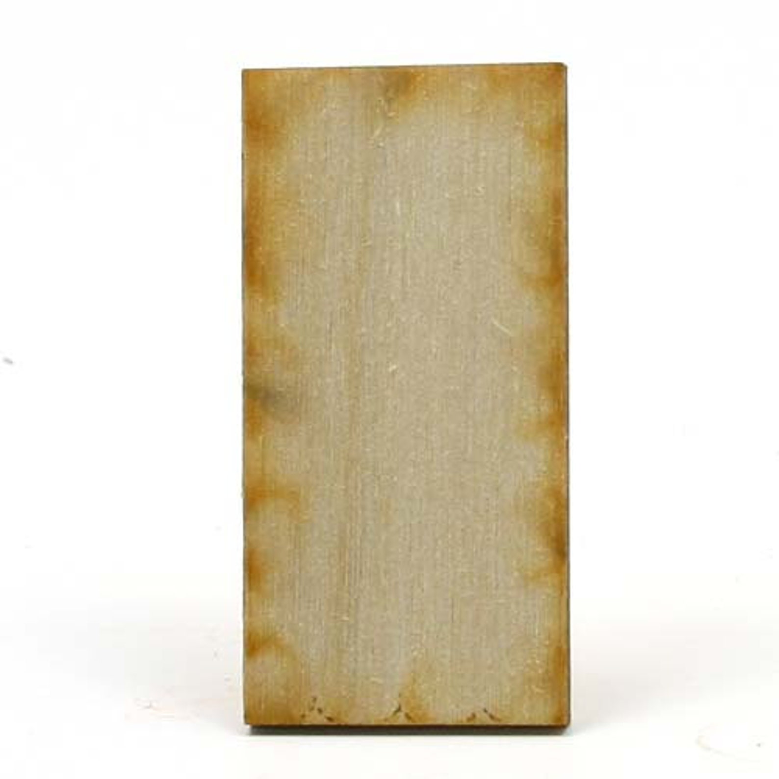 Unfinished Wood Rectangle - 2 Inches Tall by 1 Inch Wide and 1/8 Inch ...