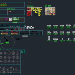 Autocad Template Cad File Drawing Template Cad Blocks Revit Family ...