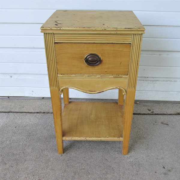End Table 2 Tier and Drawer - Etsy