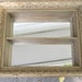 Mirrored Shadow Box Antique Gesso Frame Vintage Gold - Etsy