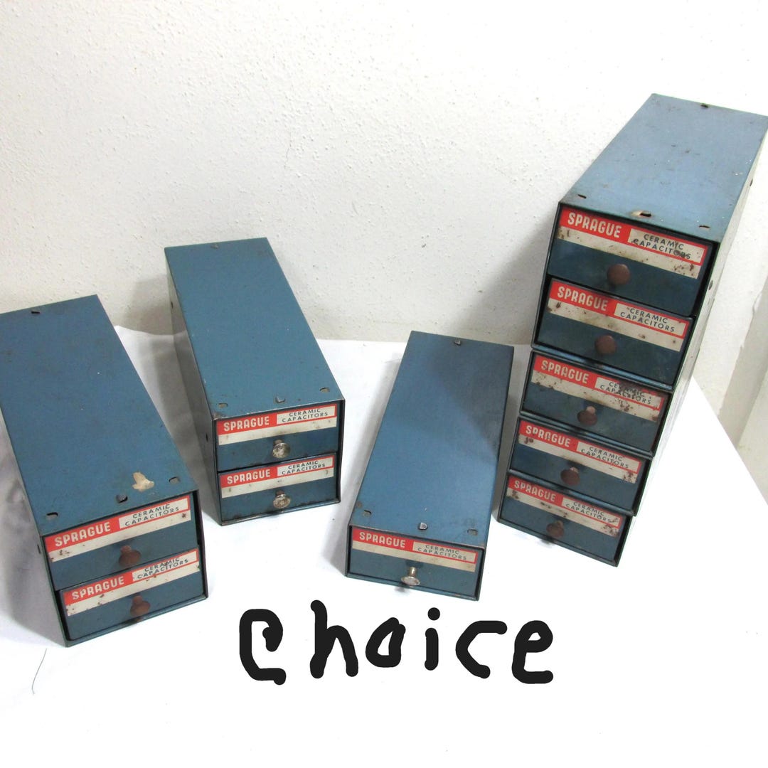Storage Organizer Choice of Vintage Metal Case Cabinet - Etsy