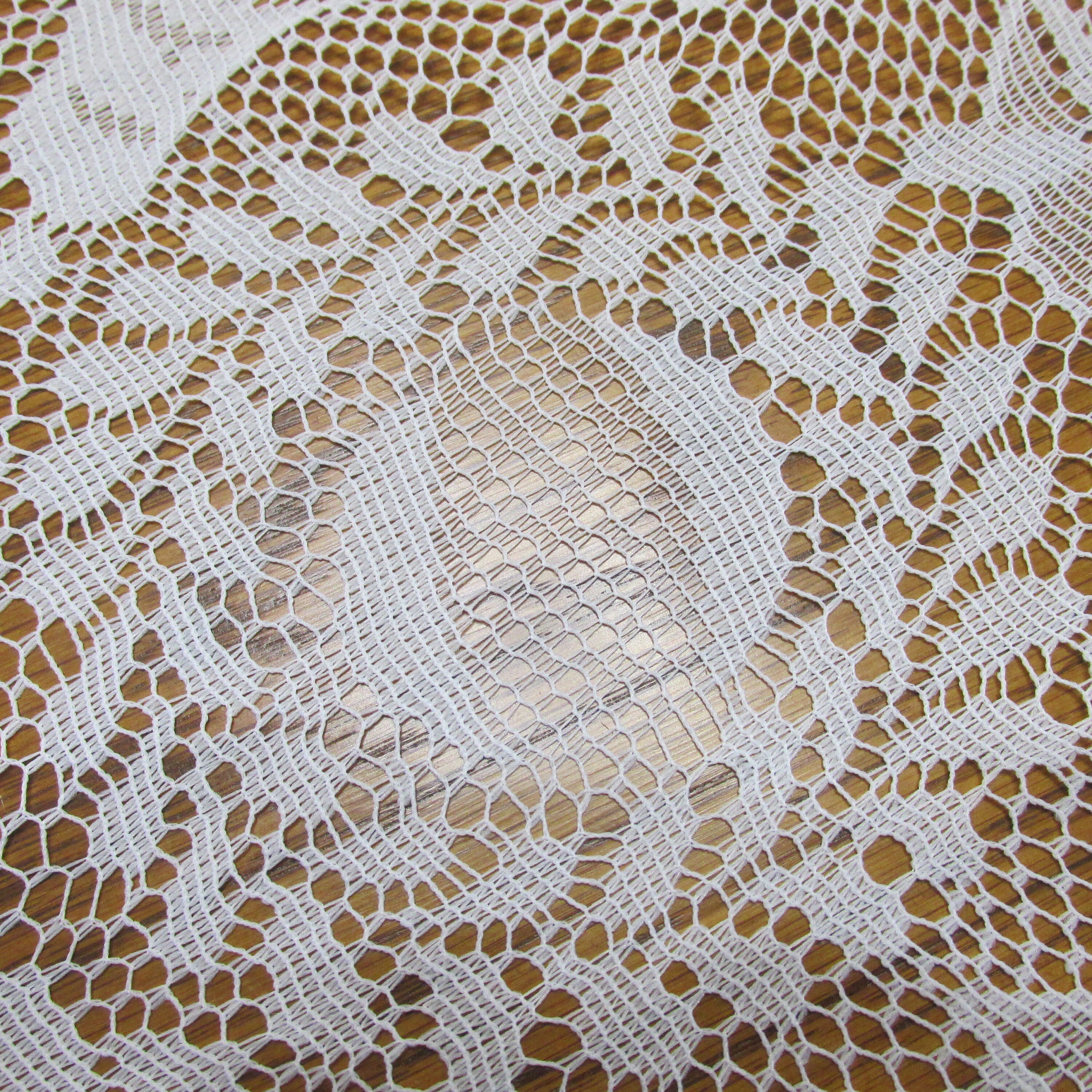 Table Runner Round White Lace Vintage Decor - Etsy