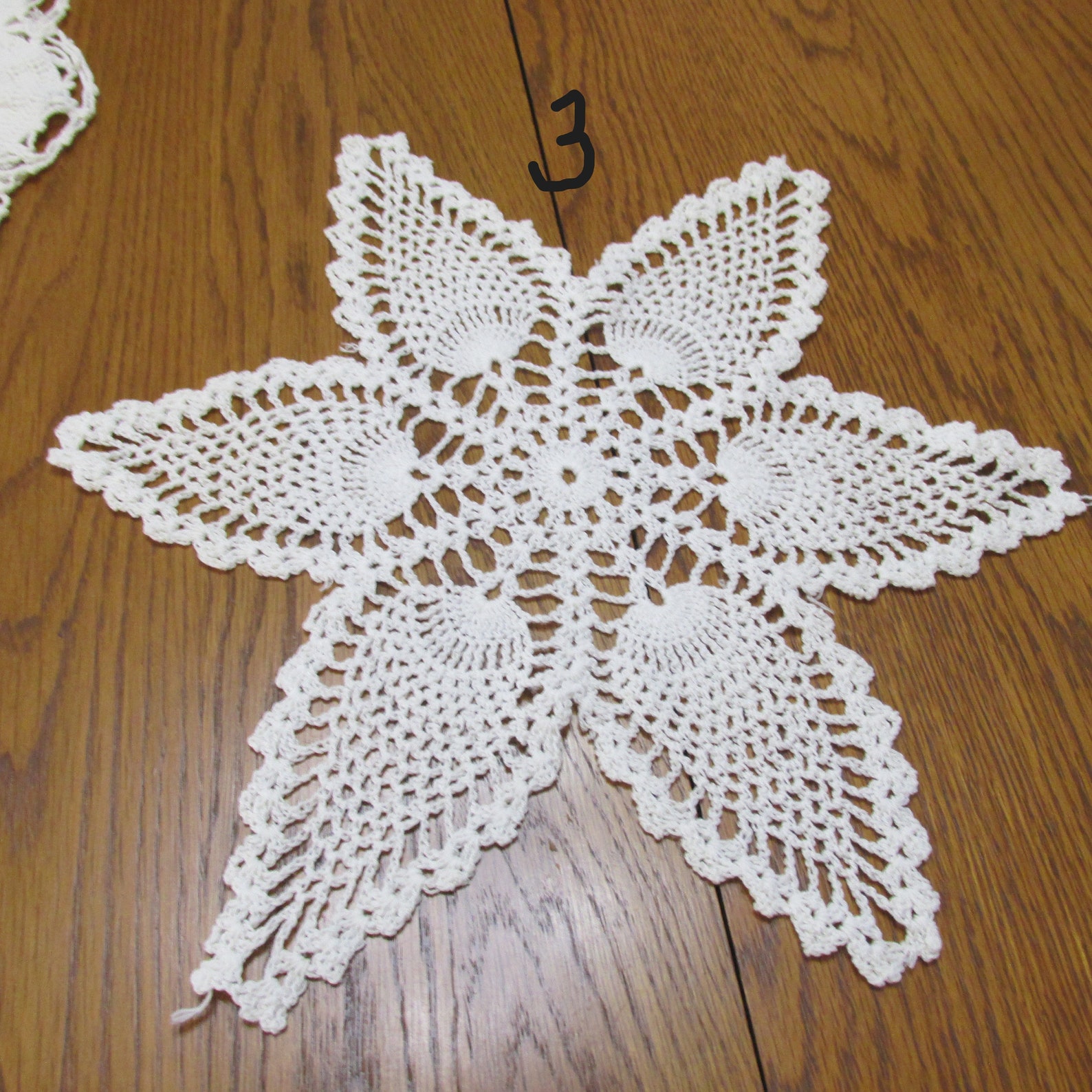 Crocheted Doily Vintage Handmade Choice of Different Designs - Etsy