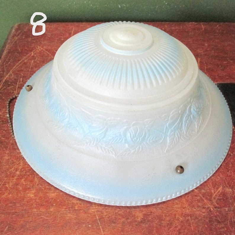 Light Globe Replacement Choice of Vintage Ceiling Glass Shade - Etsy