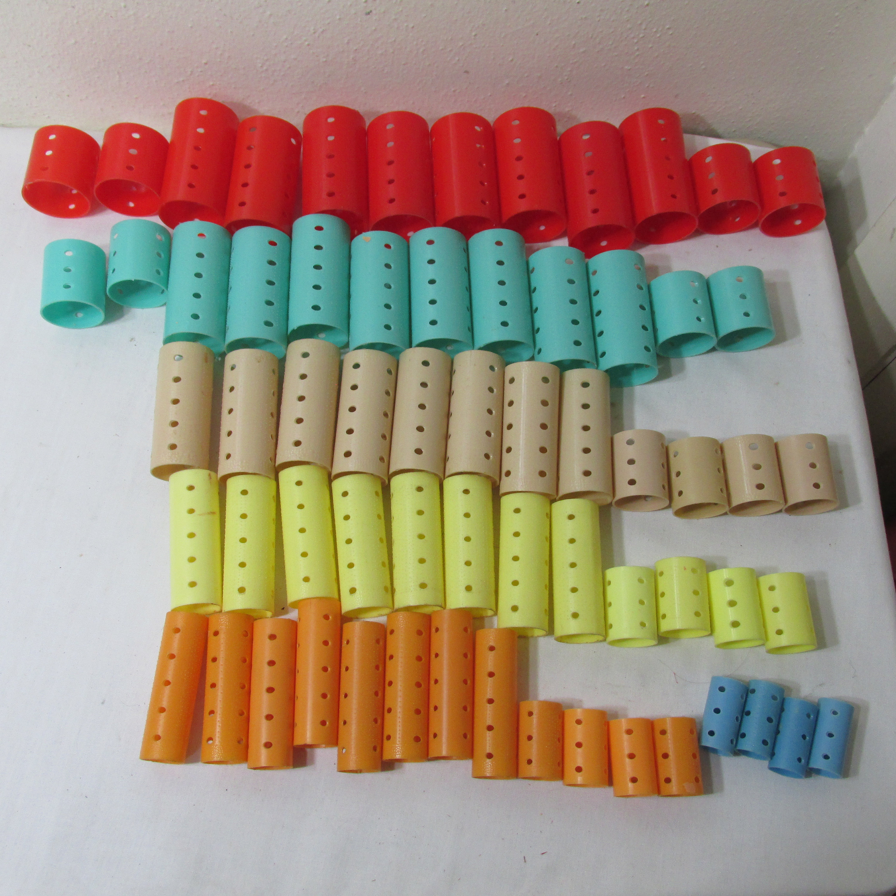 Hard Plastic Hair Rollers