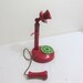 Tin Toy Telephone Vintage Choice Red Candlestick or Desk Phone - Etsy