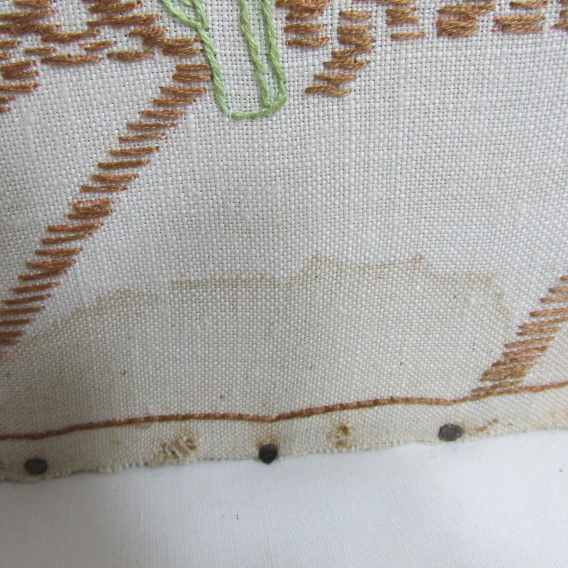 Picture Last Supper Vintage Linen Embroidered Sampler Unframed - Etsy