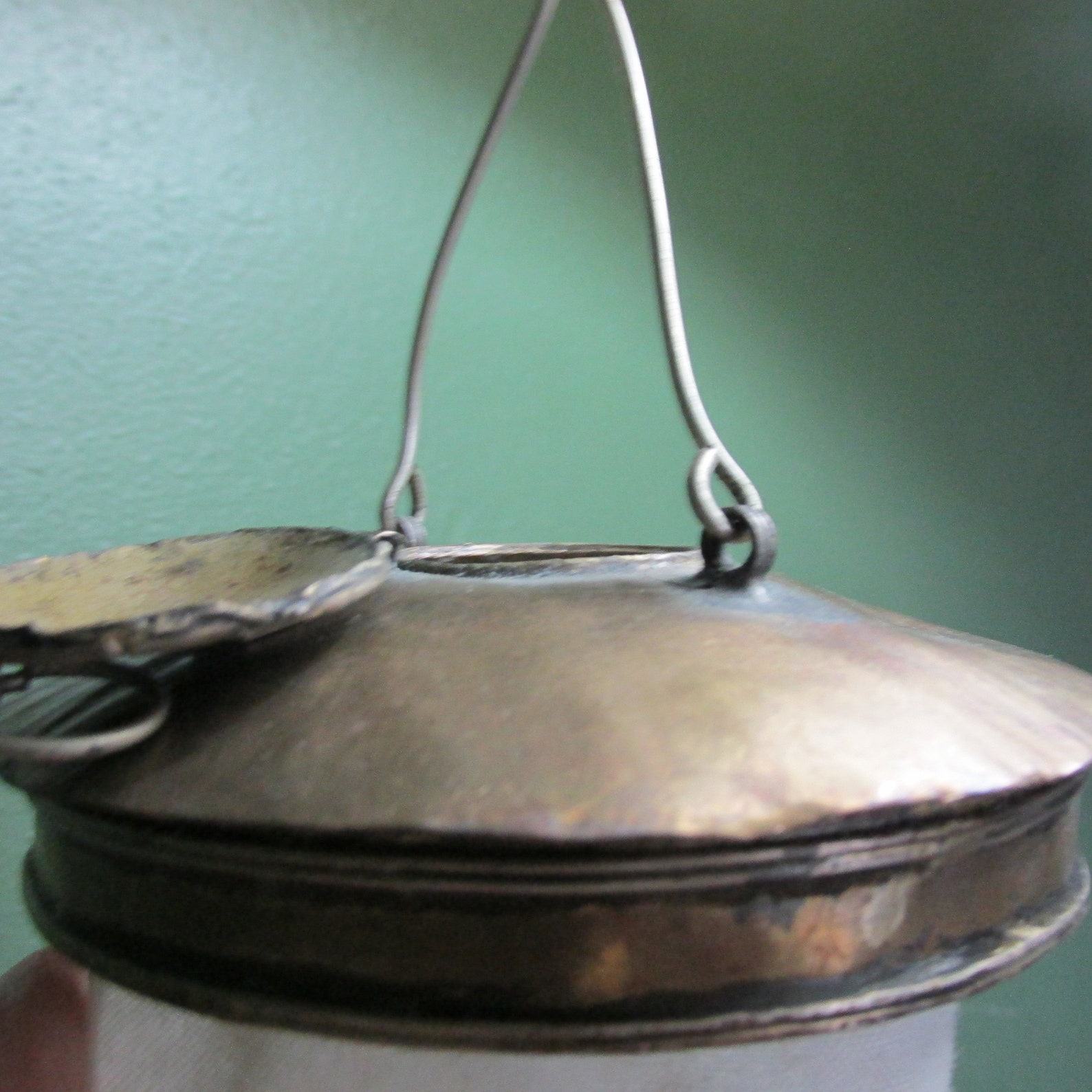 Brass and Fabric Lantern Hanging Incense Burner Vintage - Etsy