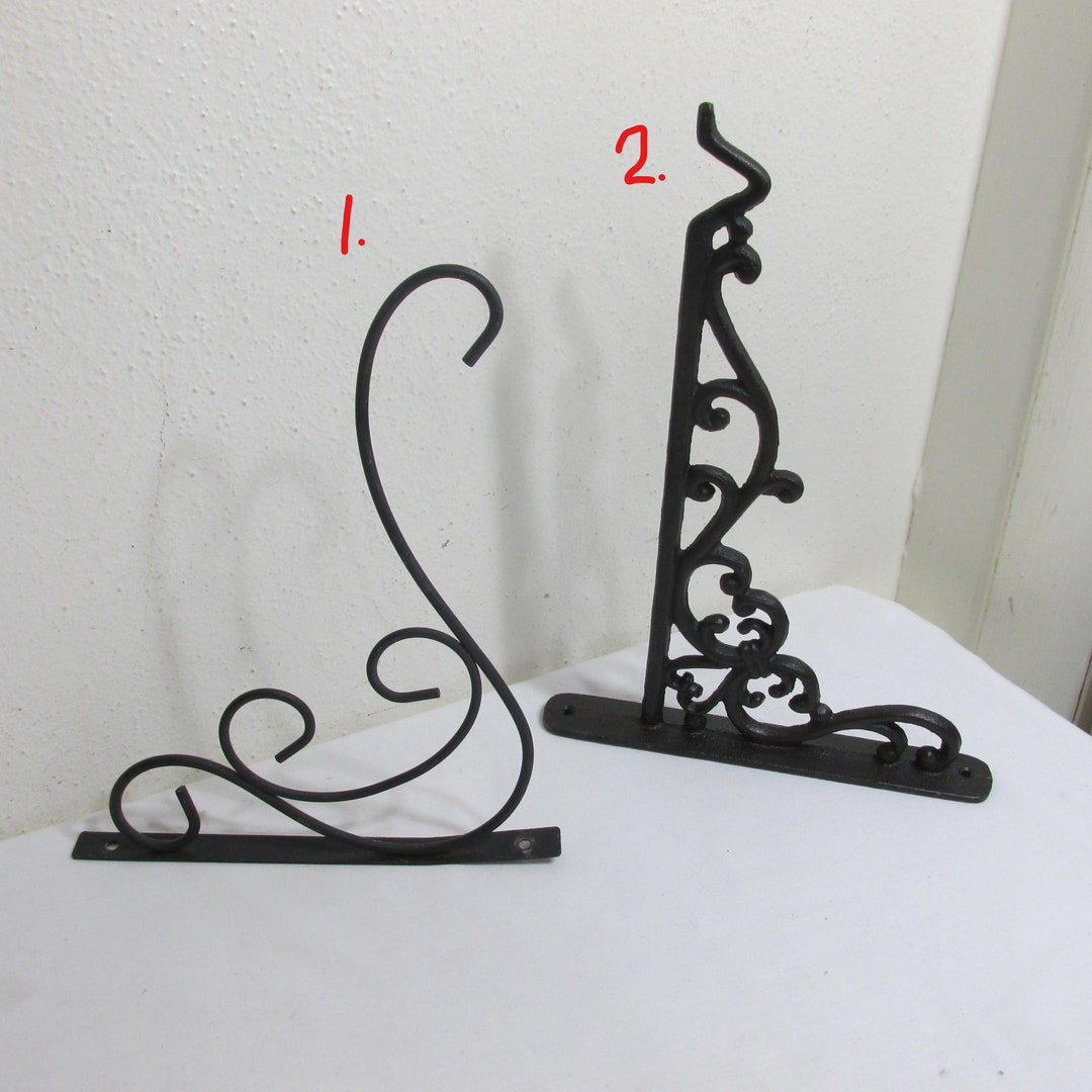 Metal Wall Hook Use for Hanging Plants Baskets Signs Choose 1 - Etsy