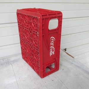 Plastic Coke Case Vintage Coca-cola Open Crate - Etsy