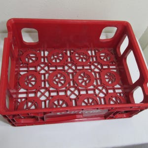 Plastic Coke Case Vintage Coca-cola Open Crate - Etsy