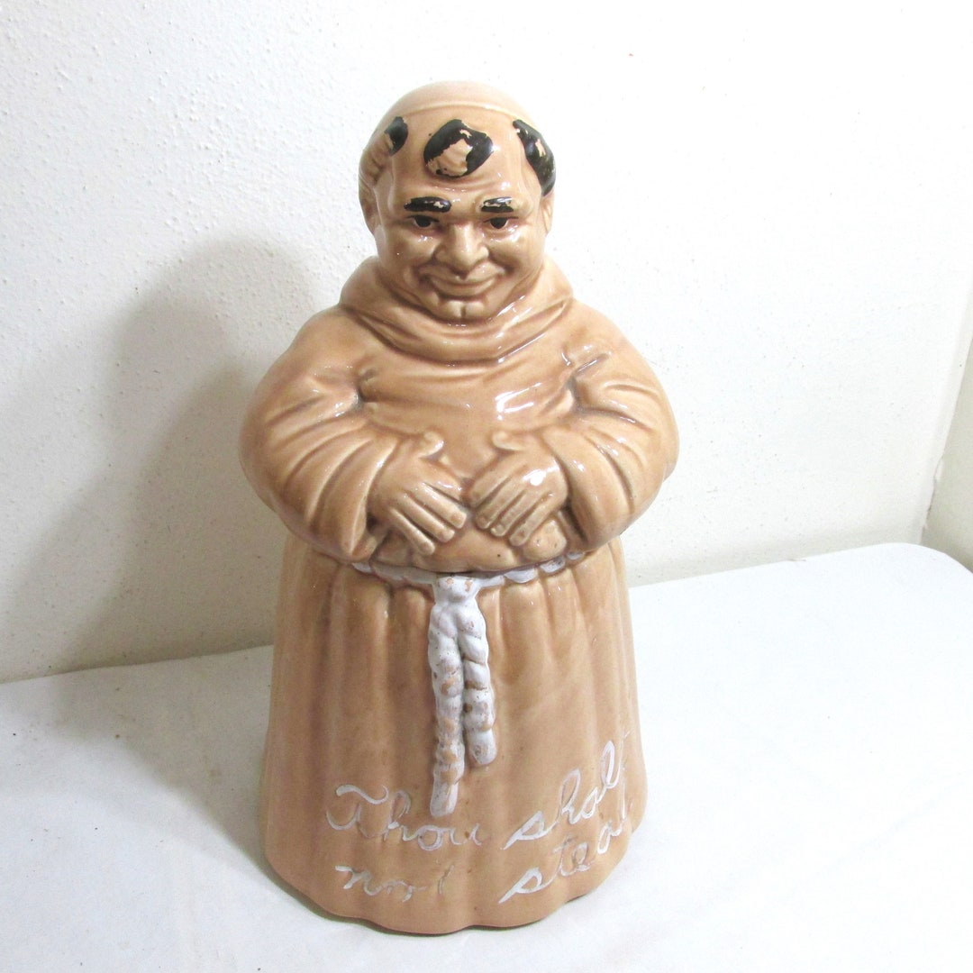 Monk Cookie Jar Vintage Cumberland Ware Pottery Friar Tuck - Etsy
