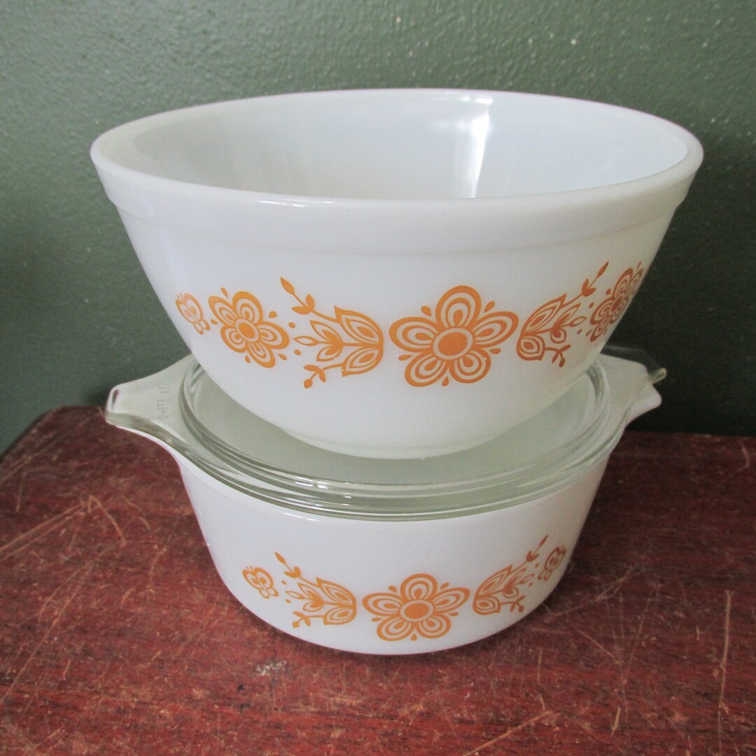 Pyrex Butterfly Gold Choice of Vintage Bowls - Etsy