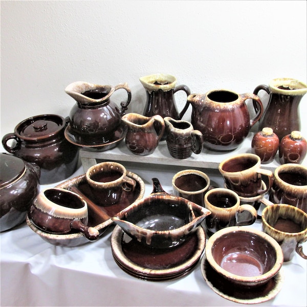 Brown Pottery - Etsy