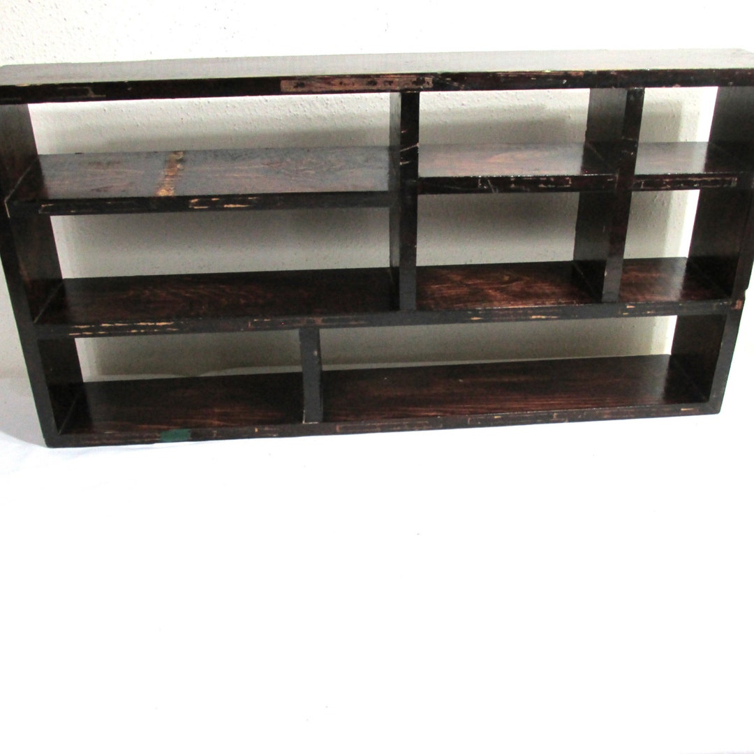 Wood Curio Cubby Display Vintage Shadow Box - Etsy