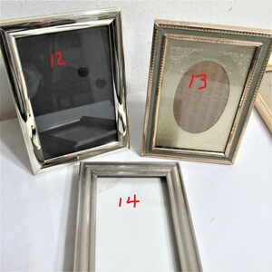 Picture Frame 3 1/2 X 5 Inch Choose 1 Vintage Metal Glass and - Etsy