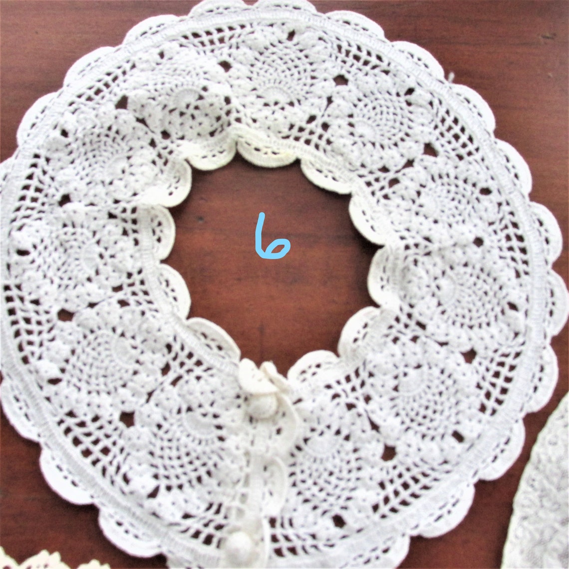 Crocheted Collar Vintage Choice of Style - Etsy