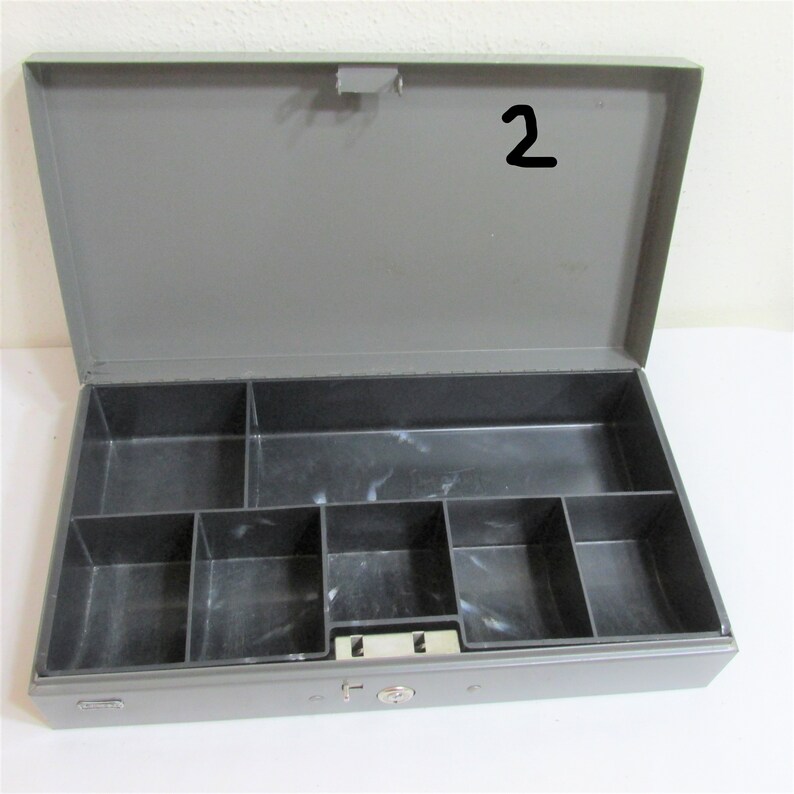 Metal File Box Vintage Choice - Etsy