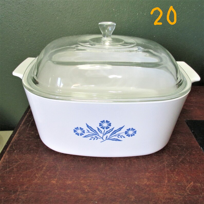 Corning Ware Cornflower Blue Vintage Choice - Etsy