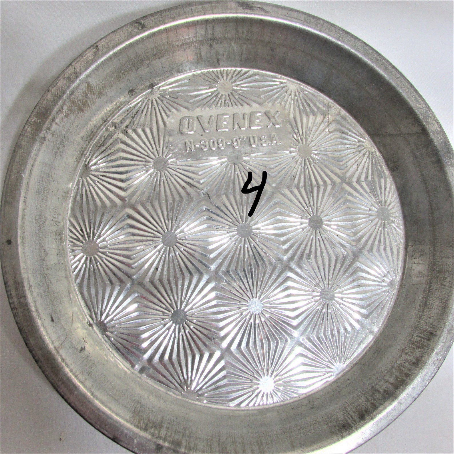 Ovenex Metal Pans Choose Vintage Starburst or Grid Design for - Etsy